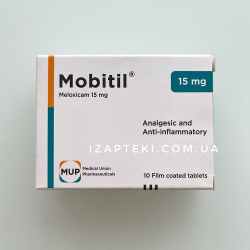 Mobitil Мобітіл 15 мг 10 табл Єгипет